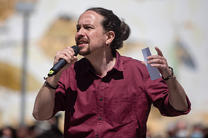 SOPA Images - Gallery - Spanish hard-left Podemos party campaign ...