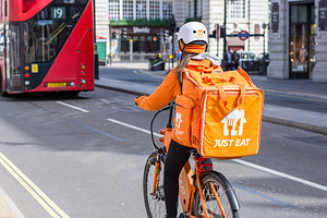 SOPA Images - Gallery - Just Eat Rider in London, UK