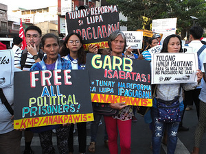 SOPA Images - Gallery - Fight for genuine agrarian reform, the highest ...