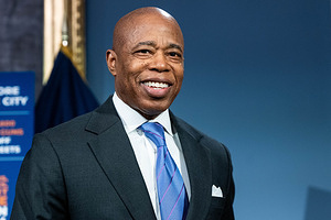 SOPA Images - Gallery - NYC Mayor Eric Adams Press Conference in NYC, USA