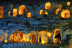 SOPA Images - Gallery - Edessa Kingdom necropolis in Sanliurfa, Turkey