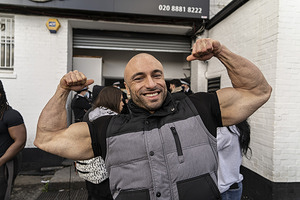 SOPA Images - Gallery - Andreas Michli refused to close his gym in ...