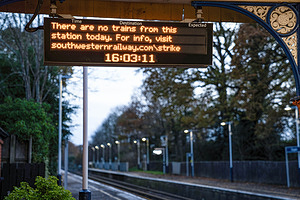 SOPA Images - Gallery - Rail closures, Claygate, UK
