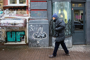 SOPA Images - Gallery - Damaged graffiti by British graffiti artist ...