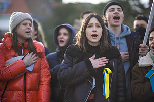 SOPA Images - Gallery - Students from Leiden University protest against ...