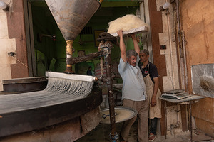SOPA Images - Gallery - Making Knafeh, Traditional Egyptian Pastry in ...
