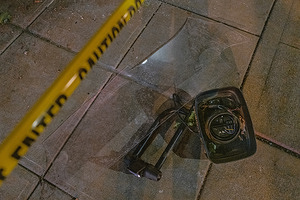 SOPA Images - 图库 - Sound Transit Bus Crash in Downtown Seattle