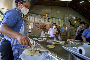 SOPA Images - Gallery - National Pupusa Day in Olocuilta, El Salvador
