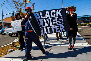 SOPA Images - Gallery - Solidarity with the BLM moments in Reno, US