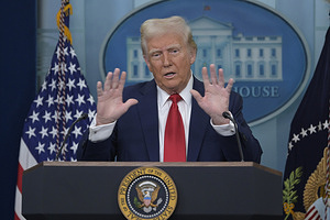 SOPA Images - Gallery - President Trump hold Aviation Disaster press ...