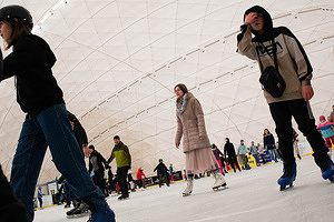 SOPA Images - Gallery - Holidays on the ice rink in Gdansk, Poland