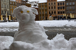 SOPA Images - Gallery - Heavy snowfall in Warsaw, Poland