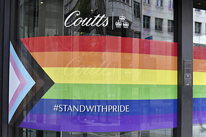 SOPA Images - Gallery - Coutts support Pride Month in London, UK