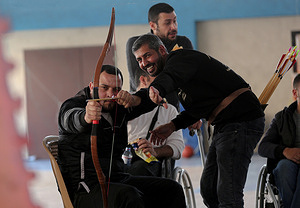SOPA Images - Gallery - People with special needs during traditional ...