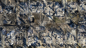 SOPA Images - Gallery - Eaton Fire Aftermath in Los Angeles, US