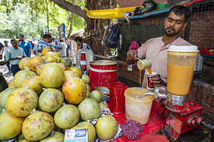 SOPA Images - Gallery - Summer drinks along Delhi streets, India