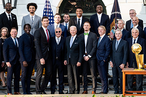SOPA Images - Gallery - President Joe Biden and the Milwaukee Bucks at ...