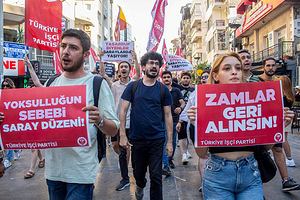 SOPA Images - Gallery - The Workers Party of Turkey (TIP) protest in ...