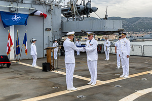 SOPA Images - Gallery - NATO flag handover ceremony between France and ...