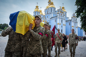 SOPA Images - Gallery - A memorial service for the Ukrainian poet Hlib ...