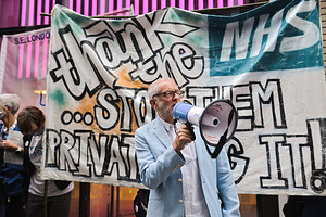 SOPA Images - Gallery - Stop the privatization of the NHS protest ...