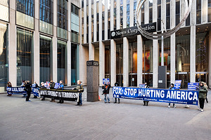 SOPA Images - Gallery - Protest Against Fox News in New York, US