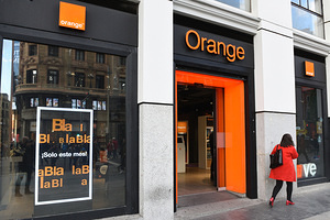 SOPA Images - Gallery - Orange Mobile Store in Madrid, Spain