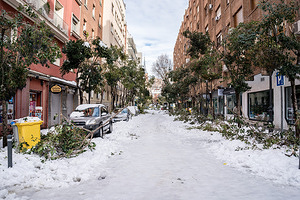 SOPA Images - Gallery - The Filomena snow storm in Madrid, Spanish