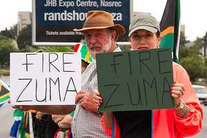 SOPA Images - Gallery - Zuma must fall protest in Johannesburg
