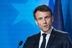 SOPA Images - Galerie - Emmanuel Macron President of France at a Press ...