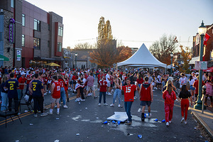 SOPA Images - Gallery - Indiana University football fans celebrate in ...