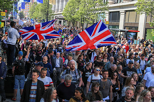 SOPA Images - 图库 - Anti-masks protest in London, UK