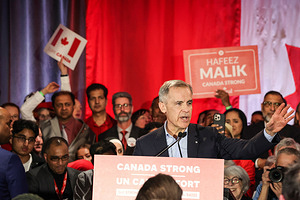 SOPA Images - Gallery - Prime Minister Mark Carney holds election rally ...