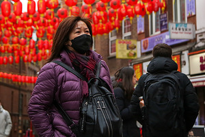 SOPA Images - Gallery - People wearing face masks in London, UK