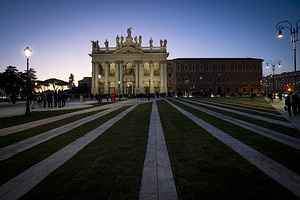 SOPA Images - 图库 - Opening to the public of the new Piazza San Giovanni ...