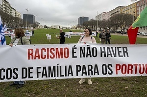 SOPA Images - 图库 - Anti-racism protest in Lisbon, Portugal