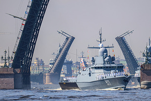 SOPA Images - 图库 - Rehearsal for Navy Day in St. Petersburg, Russia