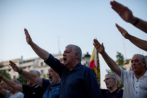 SOPA Images - Gallery - Falangist tribute in Madrid